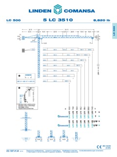 Tower Cranes Flat Top Comansa Specifications CraneMarket