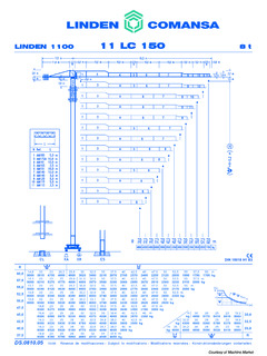 Comansa Specifications CraneMarket