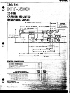 HT-200 Specifications CraneMarket