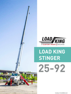 Load King Specifications CraneMarket