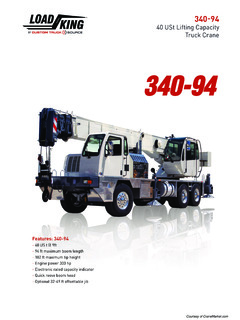 Load King 340-94 Specifications CraneMarket