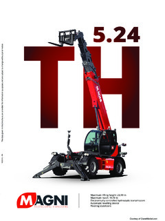 Magni Specifications CraneMarket