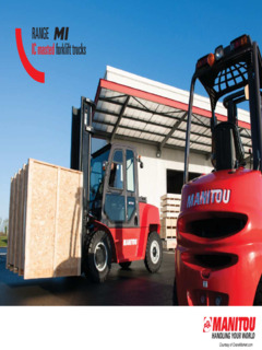 Manitou Specifications CraneMarket