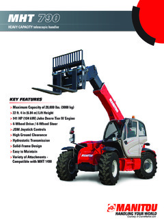 Heavy Capacity Manitou Cranes for Sale and Rent CraneMarket