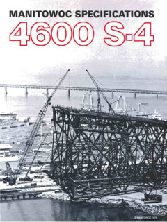 Manitowoc Specifications CraneMarket