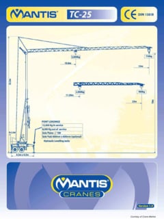 Mantis Cranes Specifications CraneMarket