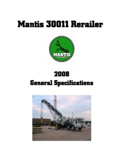 Railroad Cranes Mantis Specifications CraneMarket