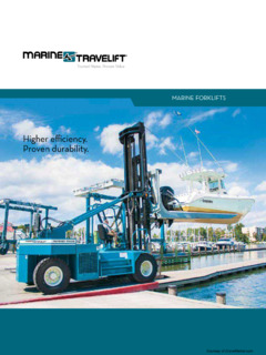 Marine Travelift Specifications CraneMarket