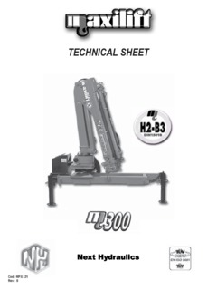 Maxilift Specifications CraneMarket