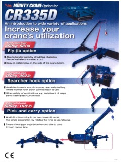 Mighty Crane Specifications CraneMarket