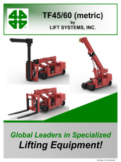 Mobilift Specifications CraneMarket