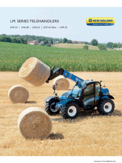 New Holland LM9.35 Specifications CraneMarket