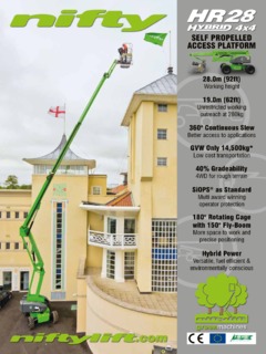 Niftylift Specifications CraneMarket