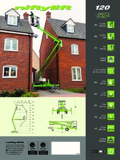Niftylift Nifty 120 Specifications CraneMarket