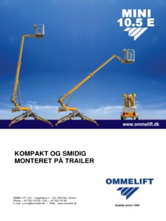 Omme Lift Mini 10.5 E Specifications CraneMarket