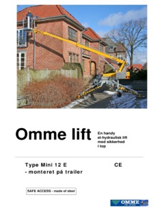 Omme Lift Specifications CraneMarket