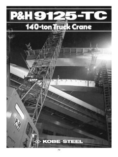 P&H Kobelco Specifications CraneMarket