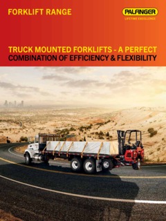 Forklifts Truck Mounted Palfinger GT55 Specifications CraneMarket