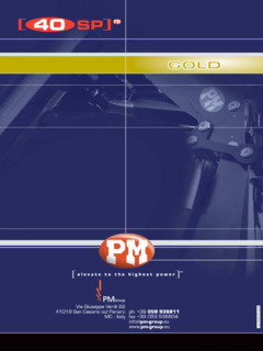 PM 40 SP Specifications CraneMarket