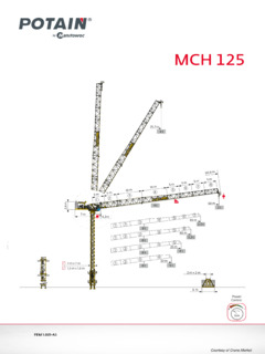 Tower Cranes Luffing Jib Potain Specifications CraneMarket