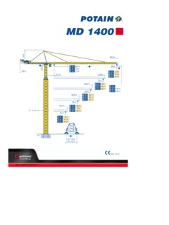 Potain MD 1400 Specifications CraneMarket