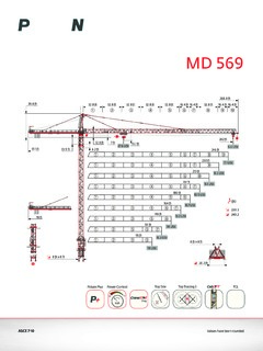 Tower Cranes Potain MD 569 Specifications CraneMarket