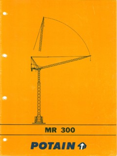 Tower Cranes Luffing Jib Potain Specifications CraneMarket
