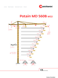 Potain Specifications CraneMarket