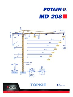 Potain MD 208 Specifications CraneMarket