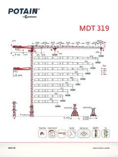 Potain MDT 319 Specifications CraneMarket