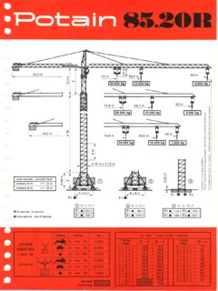 Potain Tower Crane Spare Parts List Diagrams - Infoupdate.org