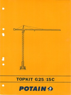 Potain Specifications CraneMarket