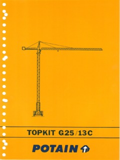 Potain Specifications CraneMarket