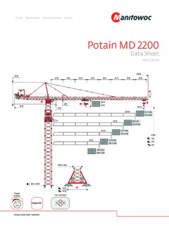 Potain MD 2200 Specifications CraneMarket