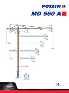 Cranes Hoists & Material Handlers Tower Hammerhead Potain ...