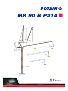 Potain Specifications CraneMarket