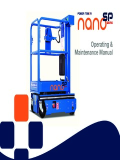 Power Towers a JLG Company Specifications CraneMarket