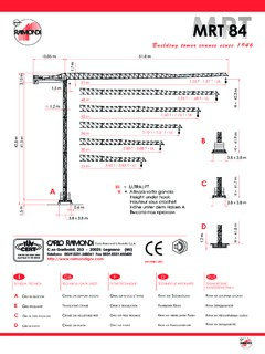 Raimondi MRT 84 Specifications CraneMarket