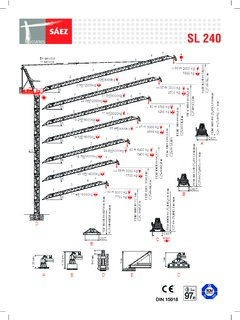 Tower Cranes Specifications CraneMarket