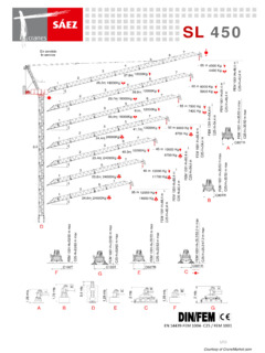 Tower Cranes Saez Specifications CraneMarket