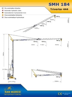Tower Cranes Self-Erecting San Marco Specifications CraneMarket