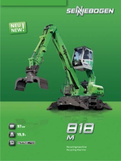 Sennebogen 818 M Specifications CraneMarket