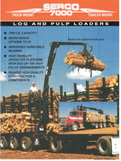 Loader Cranes Serco 7000 Specifications CraneMarket