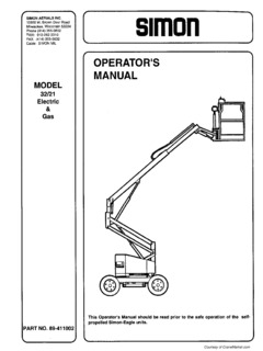 Platform Aerial Lift Devices & Bucket Trucks Boom Lifts-Articulating ...