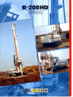 Drilling Rigs Soilmec R-208 HD Specifications CraneMarket