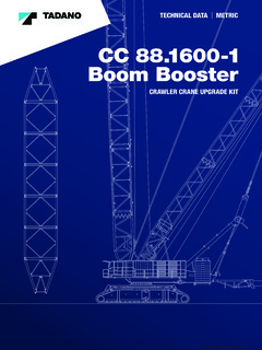 Tadano Specifications CraneMarket