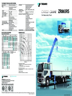 Stand Up Tadano Specifications CraneMarket