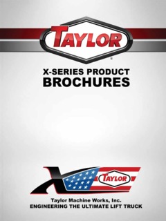 Taylor X-160 Specifications CraneMarket