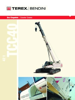 Crawler Cranes Terex Bendini Specifications CraneMarket