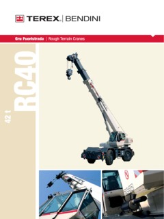 Terex Bendini RC40 Specifications CraneMarket